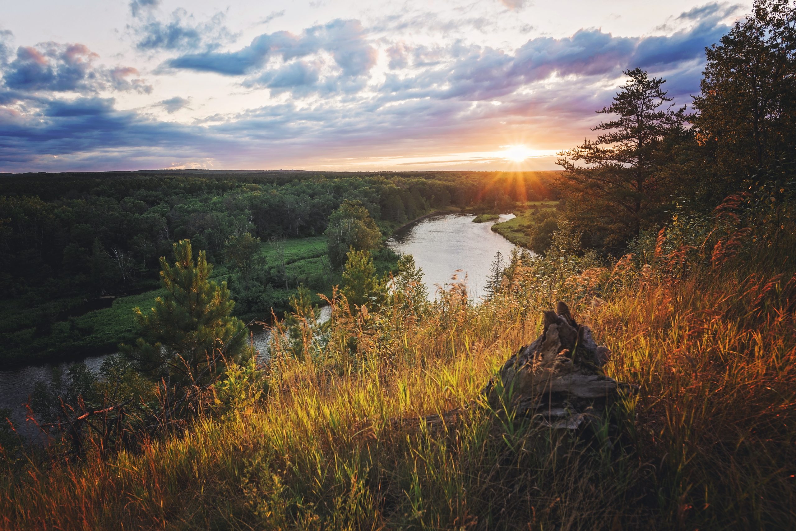 Au Sable Highbanks Overlook Huron National Forest - Michigan.Photography